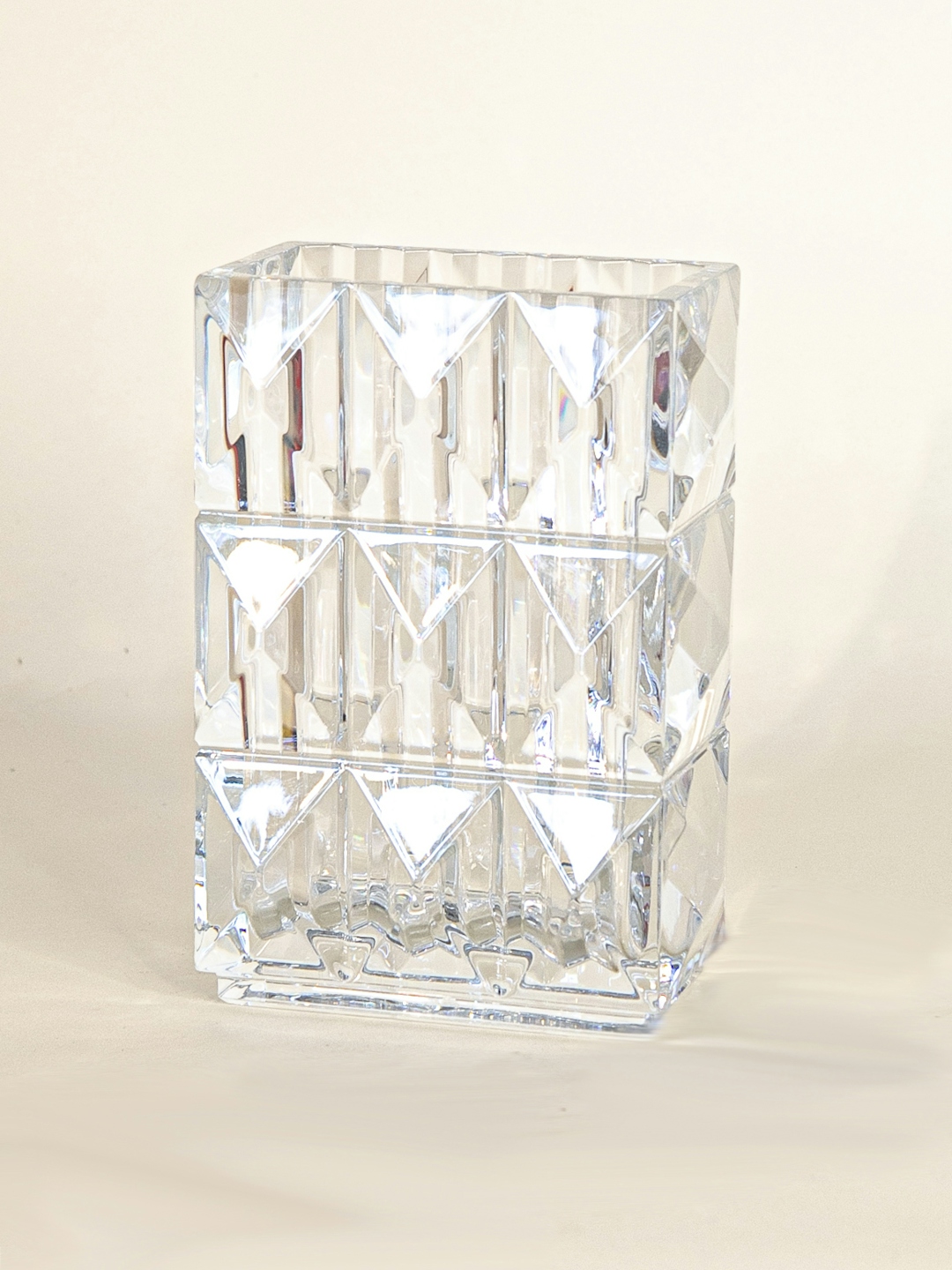 Baccarat Louxor Vase Rectangular | French Florist